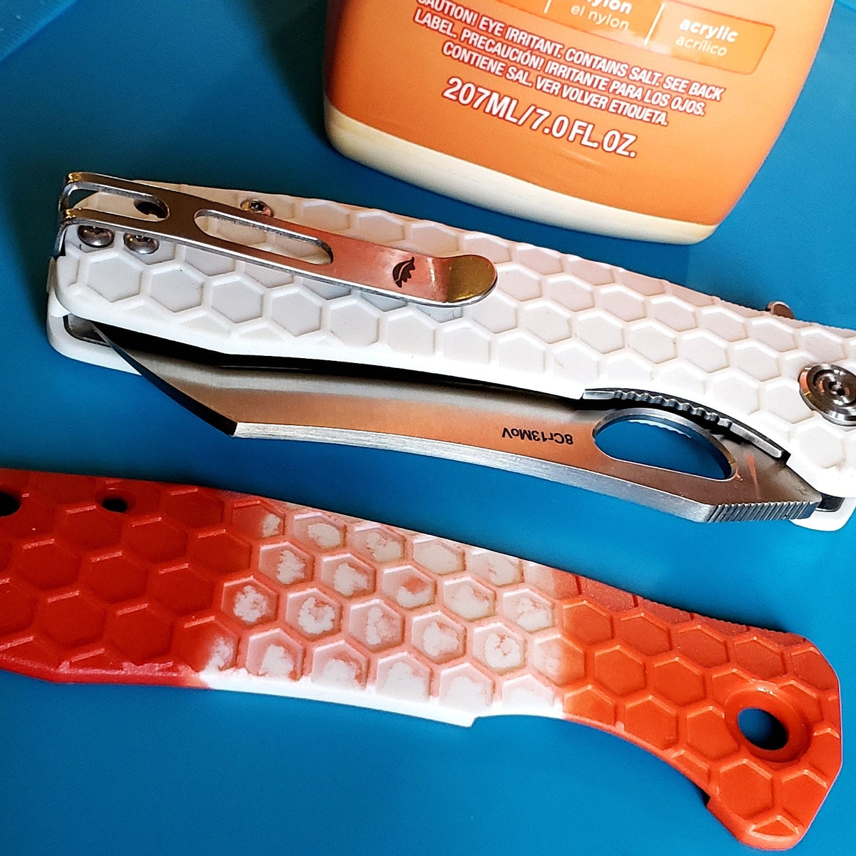 How to use the White Handle Kit – Honey Badger Knives