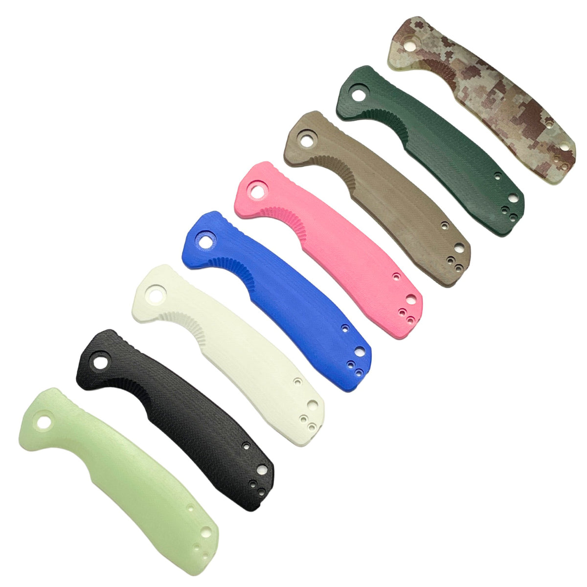 Additional Knife Handles in G10 for Liner Lock Knives – Honey Badger Knives